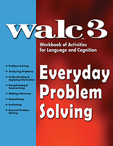 WALC 2 Cognitive Rehab - Workbook of Activities for Language and ...